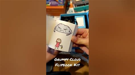 Grumpy Cloud Flipbook Kit Youtube