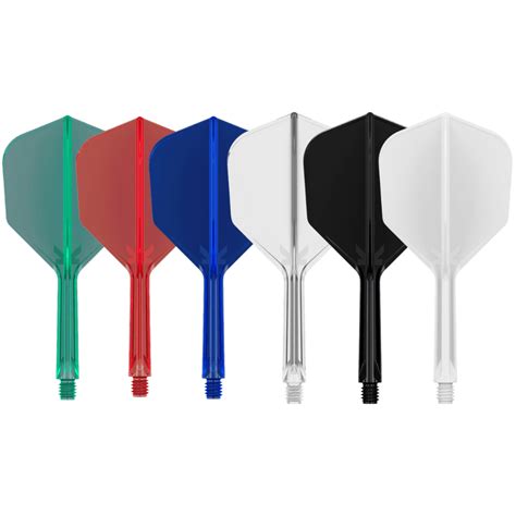 K Flex Shape Polished Flight Boxed No6 Münchner Dartcenter