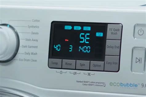 هر ارور لباسشویی سامسونگ به چه معناست؟ جدول معنی ارورها و کدخطاها شهر تعمیر