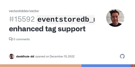 `eventstoredbmetrics` Enhanced Tag Support · Issue 15592