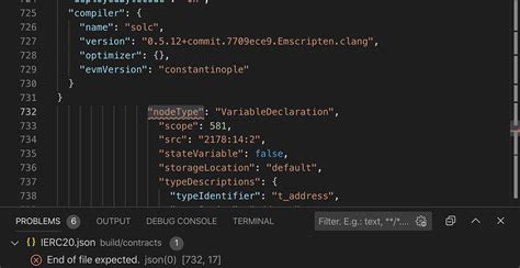 Error Unexpected String In Json At Position 23357 Sdk Openzeppelin Forum