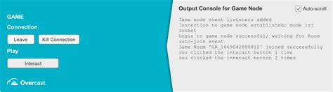 Overcast Documentation Unity Cluster Connector
