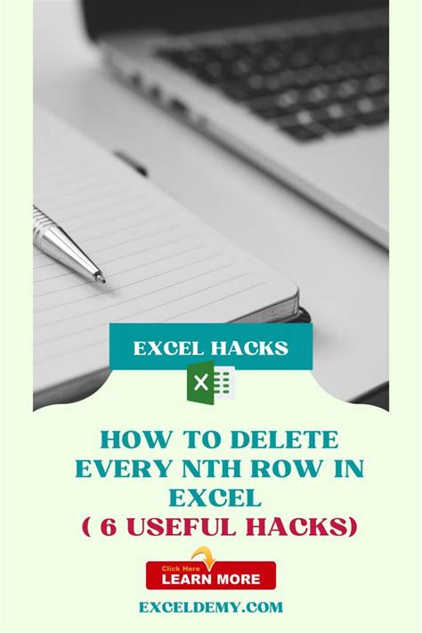 Easiest Ways To Delete Rows In Excel