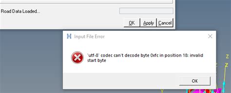 Input File Error In Road Tools — Altair Community
