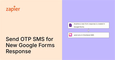 Anytime A New Form Response Is Created In Google Forms Send Sms In