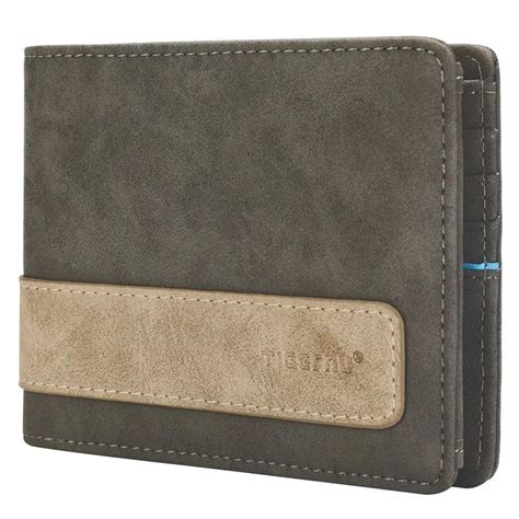 ᐉ Гаманець чоловічий Tigernu T S8010 з захистом Rfid Коричневий • Краща ціна в Києві Україні