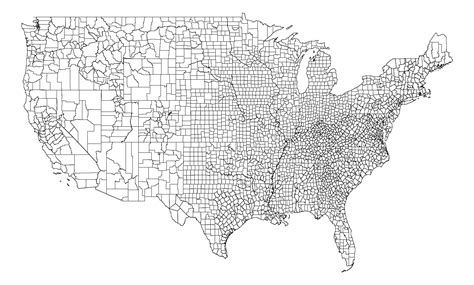 Blank Us Map With Counties Oconto County Plat Map