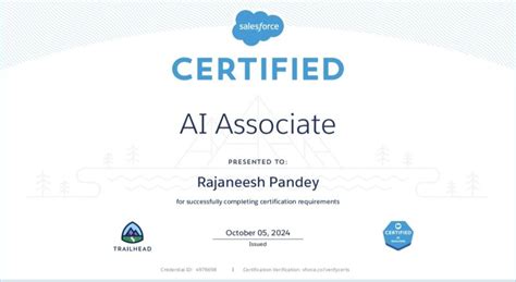 Rajaneesh Pandey On Linkedin Im Happy To Share That Ive Obtained A New Certification Ai