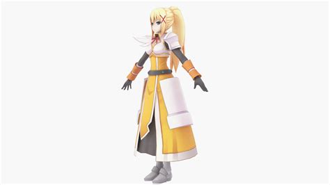 Darkness Konosuba 3d Model By Ilham45