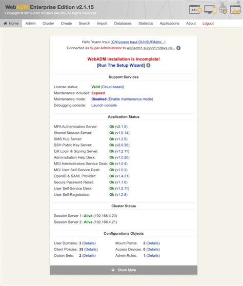 WebADM Upgrade Guide To V2 RCDevs Main Website