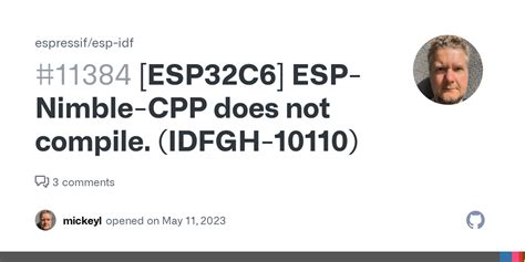 [esp32c6] esp nimble cpp does not compile idfgh 10110 · issue 11384