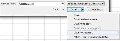 Comment Proposer Douvrir Un Fichier En Lecture Seule Dans Excel