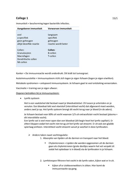 Samenvatting Fysiologie Bfw 1 Warning Tt Undefined Function 32 Warning Tt Undefined