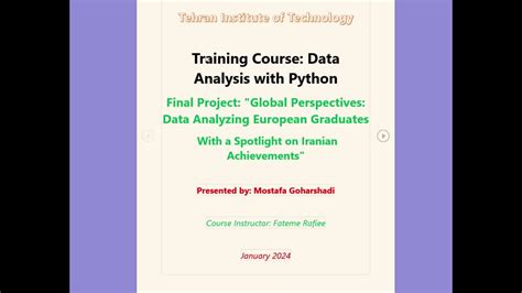 [video] my data analysis project on european education trends mostafa goharshadi posted on the