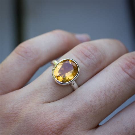 Citrine Rings