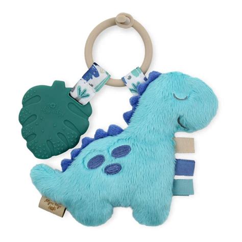 Itzy Ritzy Dino Itzy Pal Plush Teether Itzy Ritzy Dino Itzy Pal Plush Teether