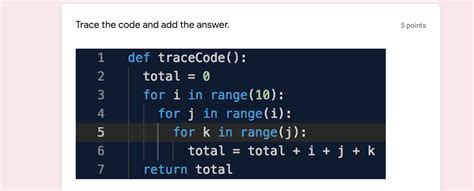 Solved Trace The Code And Add The Answer 5 Points 1 2 3 4