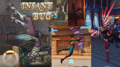 Insane Overwatch Glitch Dj Genji Mercy Ballet And Much More Pls Dont Fix Blizz Youtube