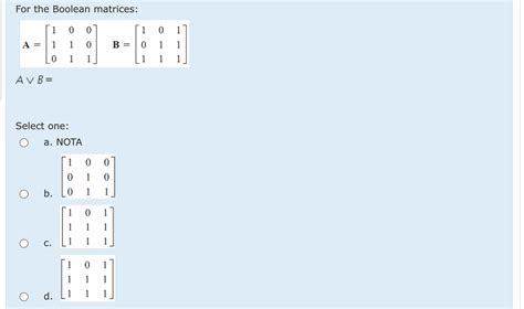 Solved For The Boolean