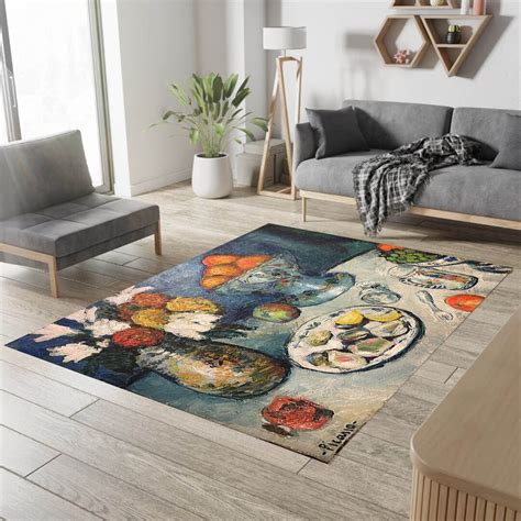 Pablo Picasso Pablo Picasso Rug Still Life The Dessert Rug Still