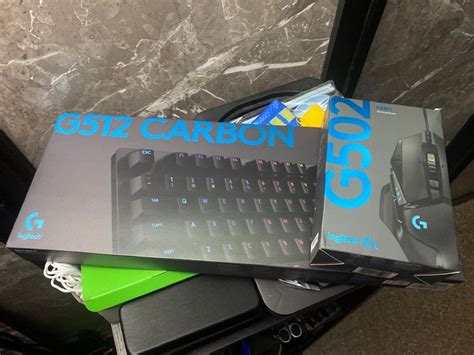 G512 Carbon Keyboard And G502 Wired Mouse Computers And Tech Parts And Accessories Computer