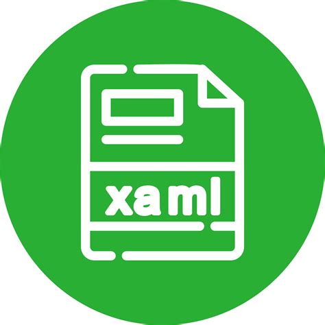 Xaml Creative Icon Design 30778841 Vector Art At Vecteezy