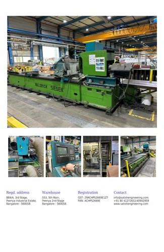 Cnc Roll Grinding Machine Horizontal At Best Price In Bengaluru Id 2854179851530