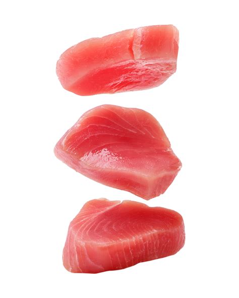 Wild Tuna Medallions 1 Lb Sushi Grade Thick Cut Sustainably