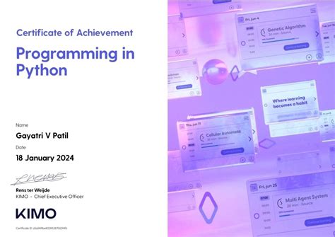 Excited To Announce That I Have Successfully Achieved My Certification