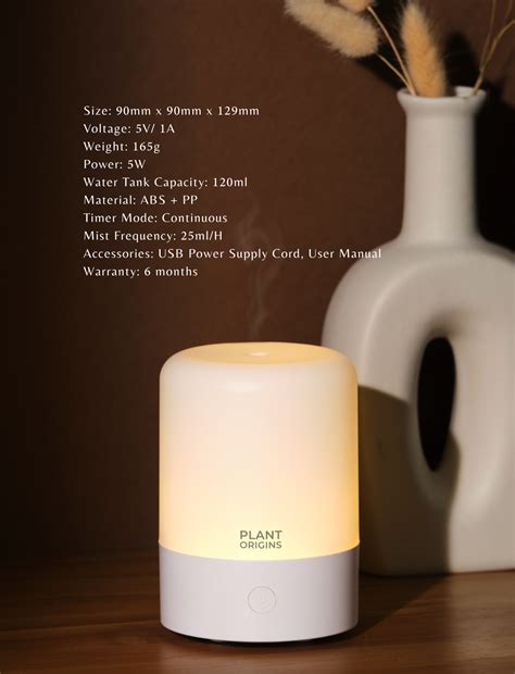 Healthy Snacks Malaysia Plant Origins Aromatherapy Haloglow Diffuser