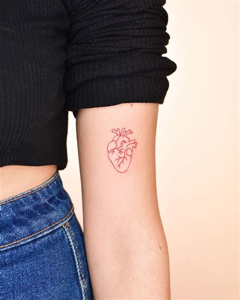 Dibujo De Tatuaje De Corazón Anatómico Tattoo Ideas