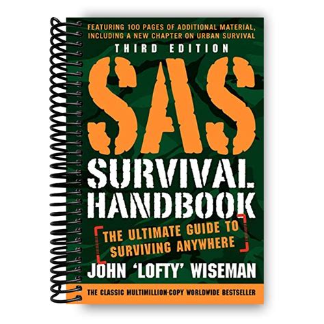 Sas Survival Handbook Third Edition Spiral Bound Stay Ready Outdoors