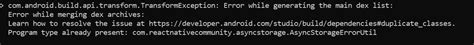 Android I Couldn T Install React Native Webview On React Native Issue React