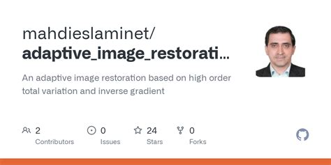 Github Mahdieslaminetadaptiveimagerestoration An Adaptive Image Restoration Based On High