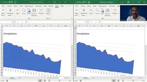 How To Use Synchronous Scrolling In Excel Marathi Excel Tutorial In
