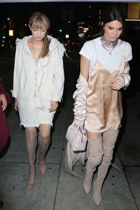 KENDALL JENNER And GIGI HADID Leaves Nice Guy In West Hollywood HawtCelebs