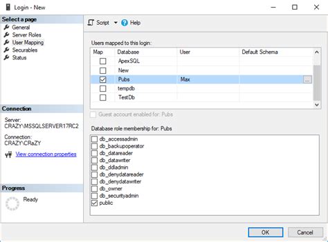 Minimal Sql Server Permissions For Apexsql Developer Tools