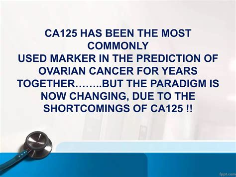 Roma Risk Of Ovarian Malignancy Algorithm Pptx