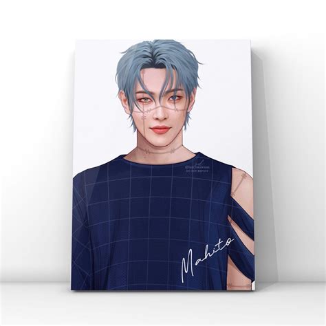 Jjk Hongjoong Kim Hongjoong Of Ateez Fanart Kpop Fanart Digital Art