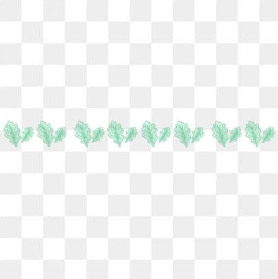 Split Line PNG Picture Color Leaf Split Line Hand Split Line Hand Drawn Dividing Line