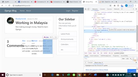 Putting Break Points Or Line Breaks In The Comment Section Python Django Stack Overflow