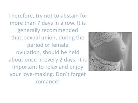 getting pregnant ovulation sperm count frequency of sex