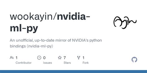 Github Wookayinnvidia Ml Py An Unofficial Up To Date Mirror Of