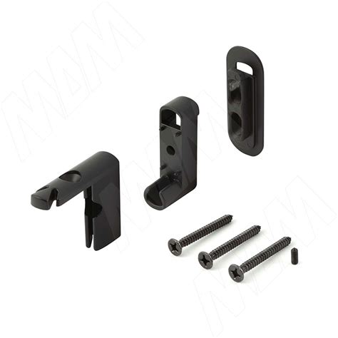 SLIM угловое соединение с креплением к стене/потолку, черный SL3524NBL ...