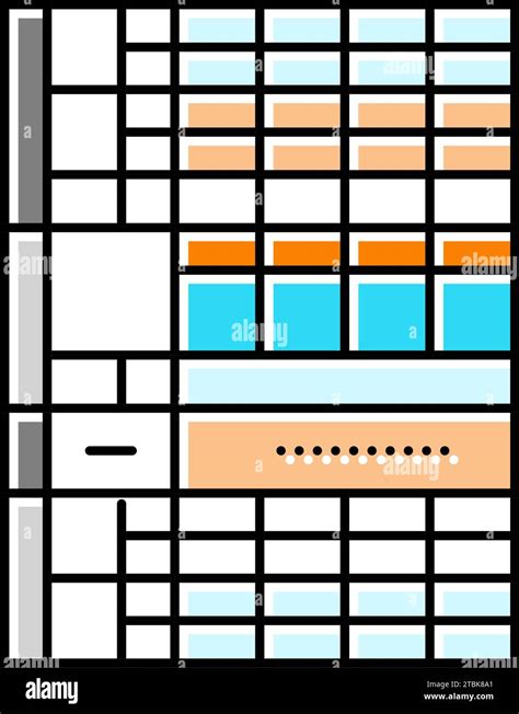 Neurological Chart Color Icon Vector Illustration Stock Vector Image