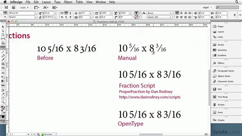 Fractions In Indesign At Brittany Wertz Blog