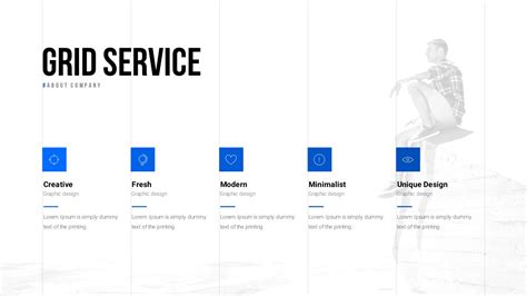 Grids Minimal Keynote Template Presentation Templates GraphicRiver