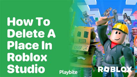 How To Delete A Place In Roblox Studio Playbite