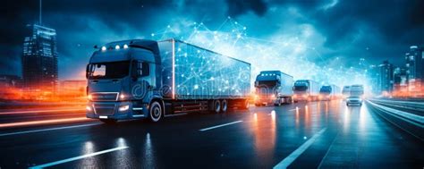 Integrated Warehousing Logistics Container Cargo Distribution Smart Global Transport Network