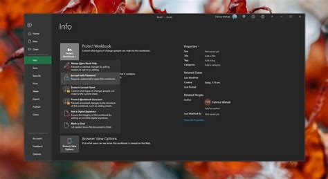 How To Password Protect An Excel File